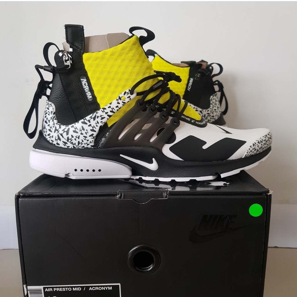 Jual Acronym x Nike Air Presto Mid Dynamic Yellow (BNIB) | Shopee Indonesia
