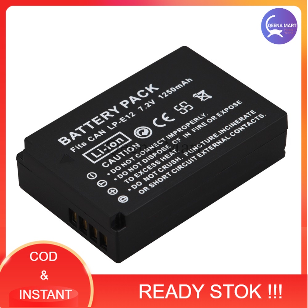 Jual Baterai Camera Canon LP-E12 (Replika 1:1) | Shopee Indonesia