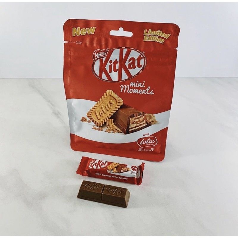 Jual Kitkat Lotus Mini Moment With Speculos Biscoff Filling Limited ...