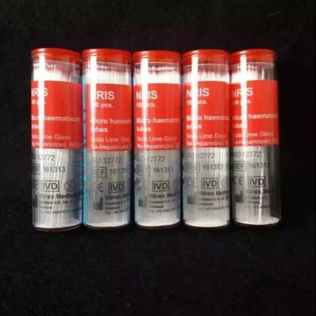 Jual Micro Haematocrit / Tabung Hematokrit Micro Kapiler VITREX ...