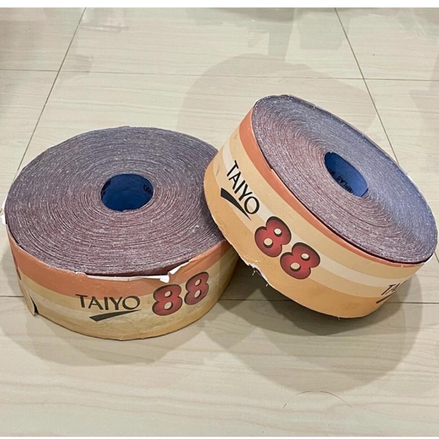 Jual TAIYO 88 Amplas kain pasir meteran taiyo 88 sand paper cloth harga ...
