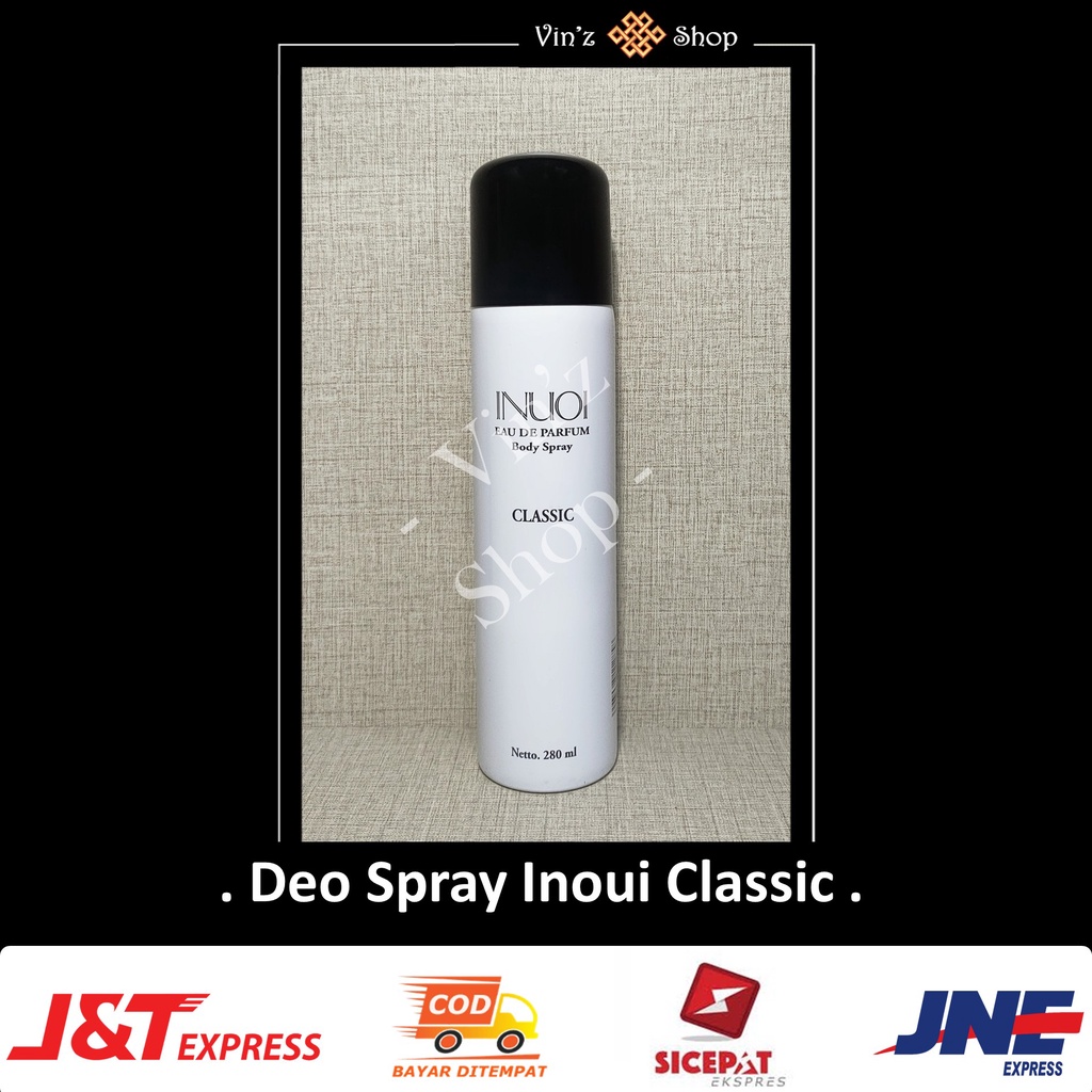 Jual Inoui Parfum / Inoui Deodorant Spray 280ml | Shopee Indonesia