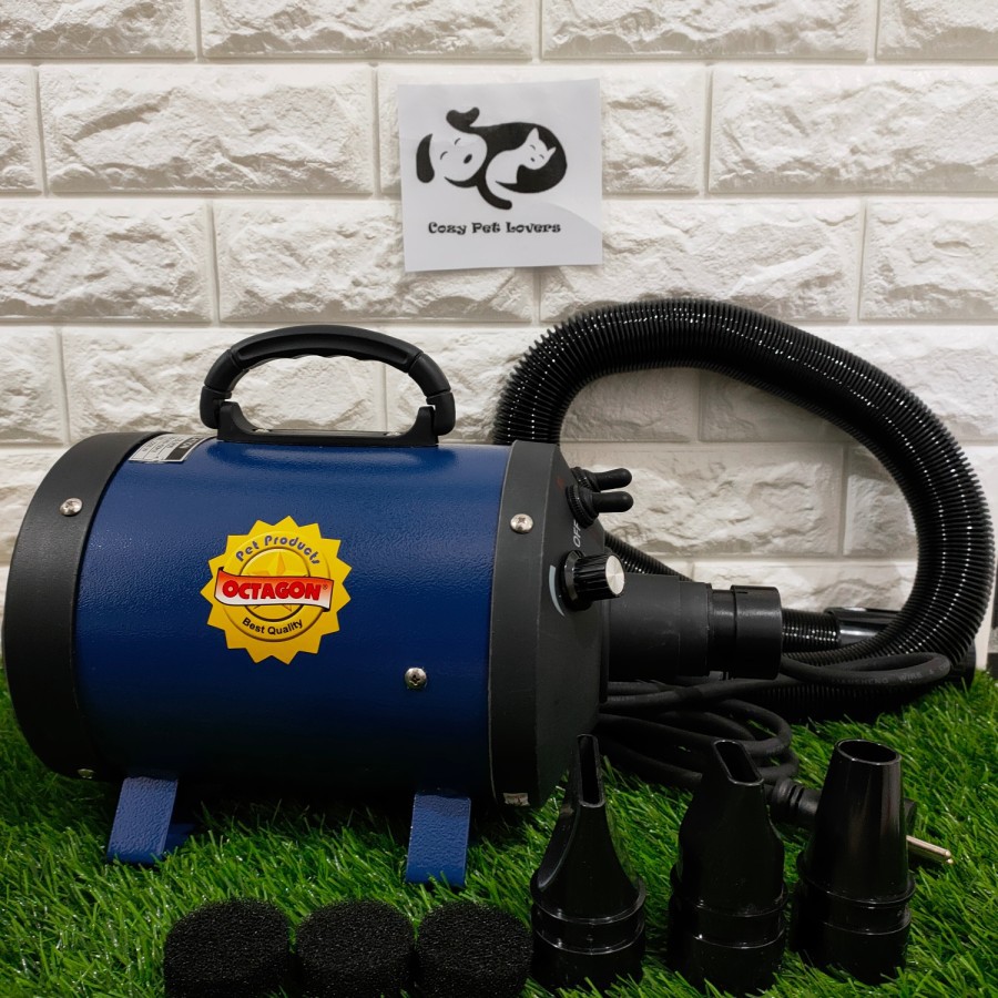 Jual Blower Octagon CS-2400 Adjustable Fan - Pengering Bulu Hewan Anjing | Shopee Indonesia