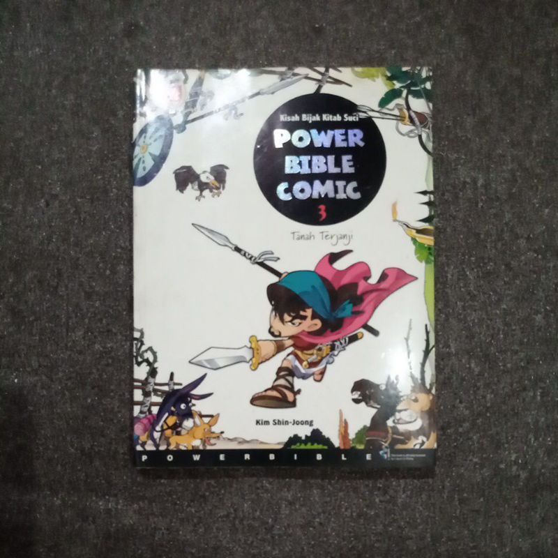 Jual Kisah Bijak Kitab Suci. POWER BIBLE COMIC 3. Tanah Terjanji. Kim ...