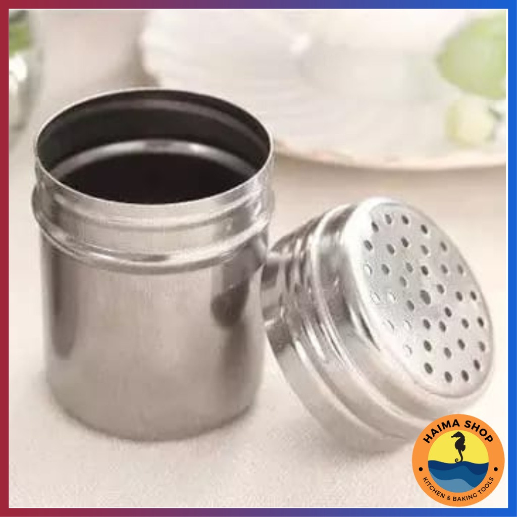 Jual Tempat Bumbu Stainless Garam Lada Merica Salt Pepper Bubuk ...
