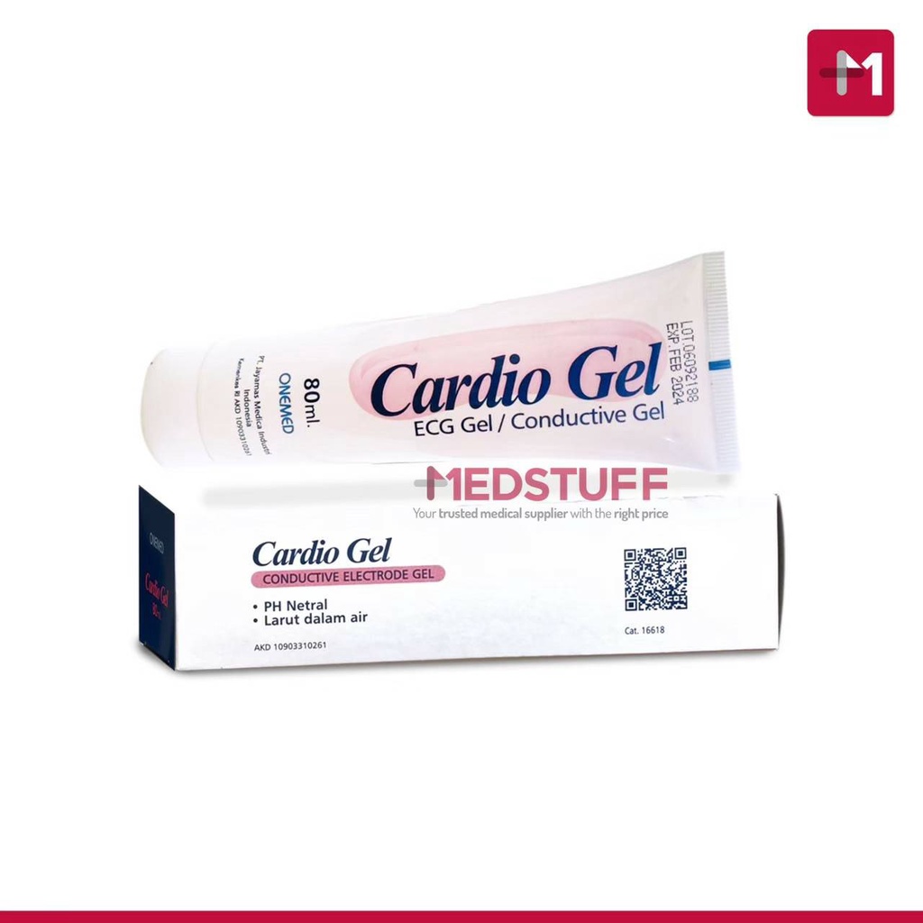 Jual Cardio Gel 80gr Onemed ECG Gel Jelly EKG Jel | Shopee Indonesia
