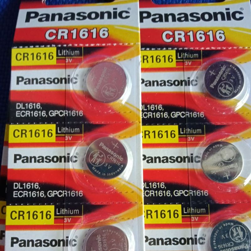 Jual Battery Batre Baterai Kancing Button Cell PANASONIC CR1616 ...