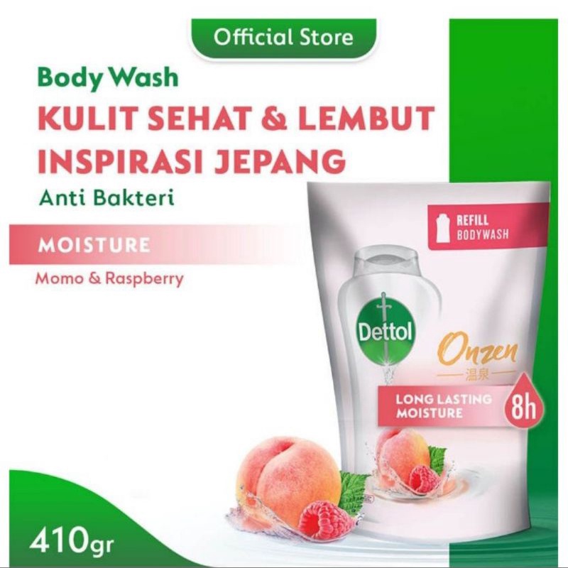 Jual DETTOL Body Wash antibacterial all varian Refill 410 ml | Shopee Indonesia