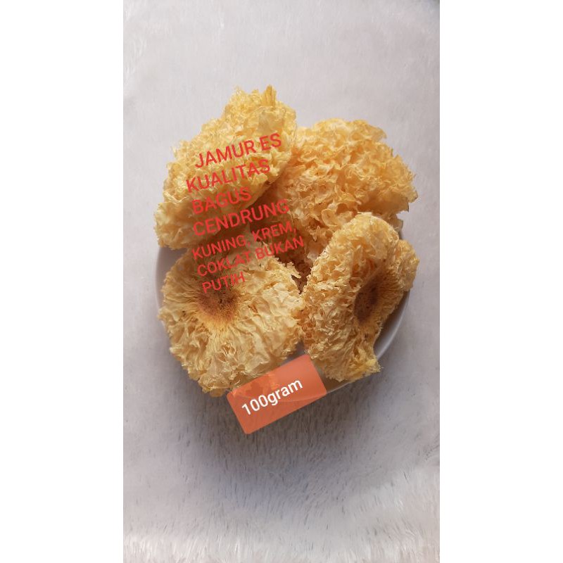 Jual Jamur Salju Premium 100gram/ Dried Snow White Fungus | Shopee ...