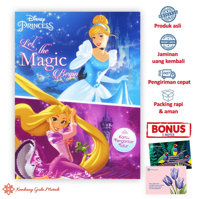 Jual Kartu Pengantar Tidur - Disney Princess: Let the Magic Begin ...