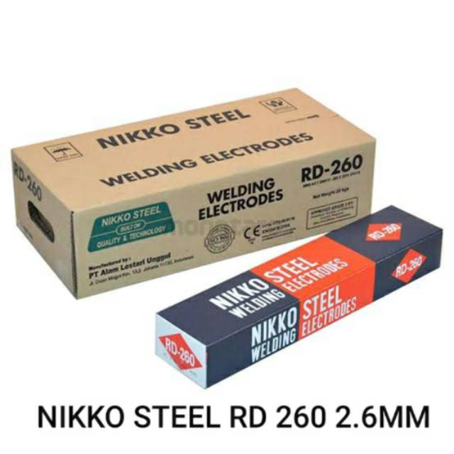 Jual Kawat Las Nikko Steel RD 260 2,6mm (5KG) | Shopee Indonesia