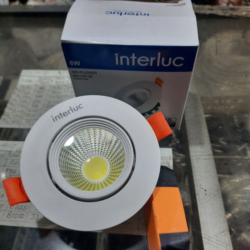 Jual Downlight led 6 watt interluc ib | Shopee Indonesia