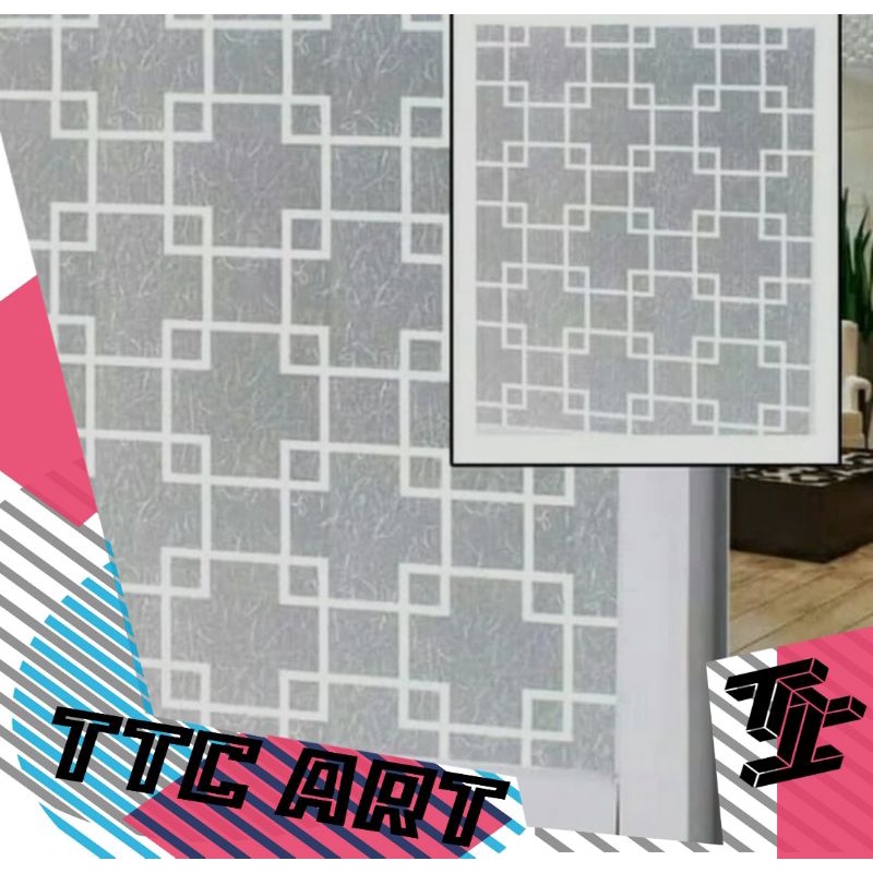 Jual STIKER KACA SUNBLAST MOTIF MOZAIK PUTIH-HARGA TERJANGKAU -HIGH ...