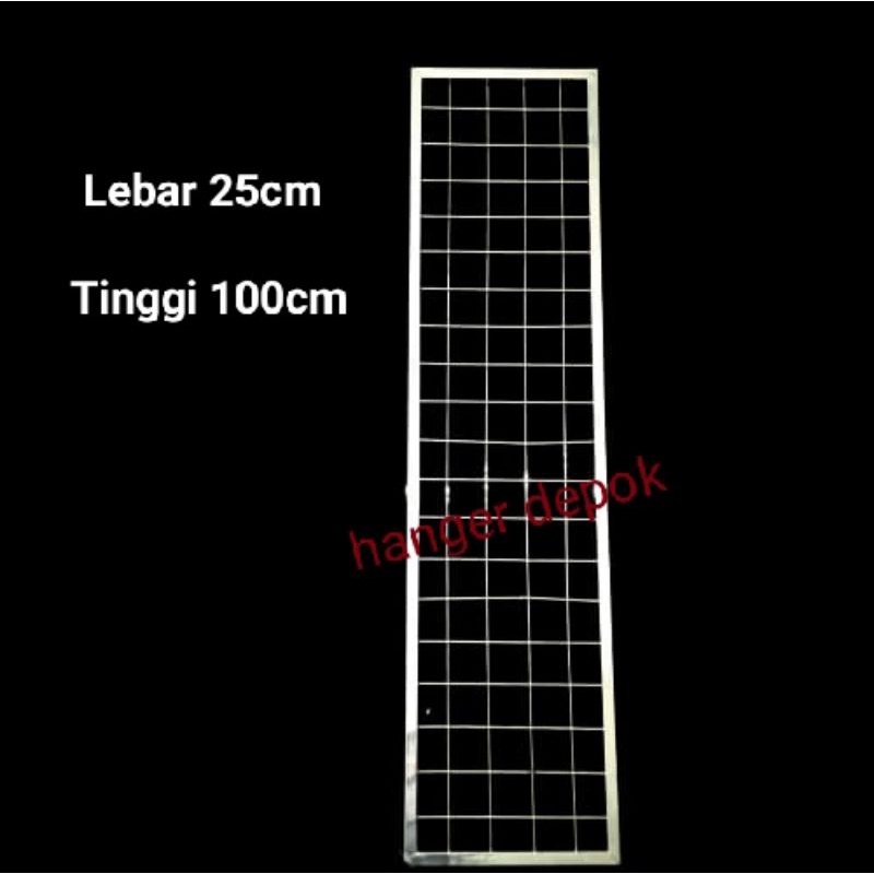 Jual RAK RAM JARING BESI UKURAN 25CM X 100CM | Shopee Indonesia
