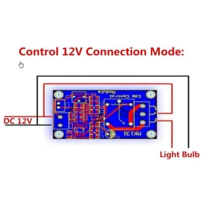 Jual Ds201F Xh-M131 Dc 12V 10A Light Switch Photoresistor Relay Saklar Otomatis Bg20B0 | Shopee ...