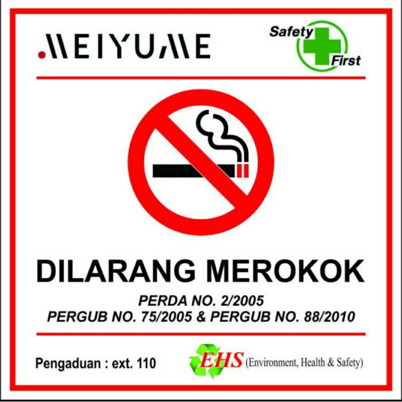 Jual STIKER PERGUB MEIYUME 10X10CM | Shopee Indonesia