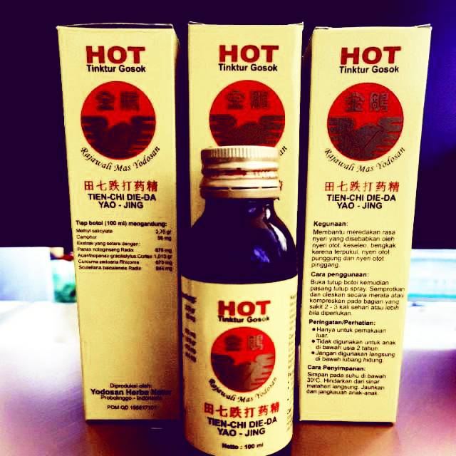 Jual OBAT GOSOK RAJAWALI MAS TIEN CHI DIE DA YAO JING(HOT) BERHADIAH ...