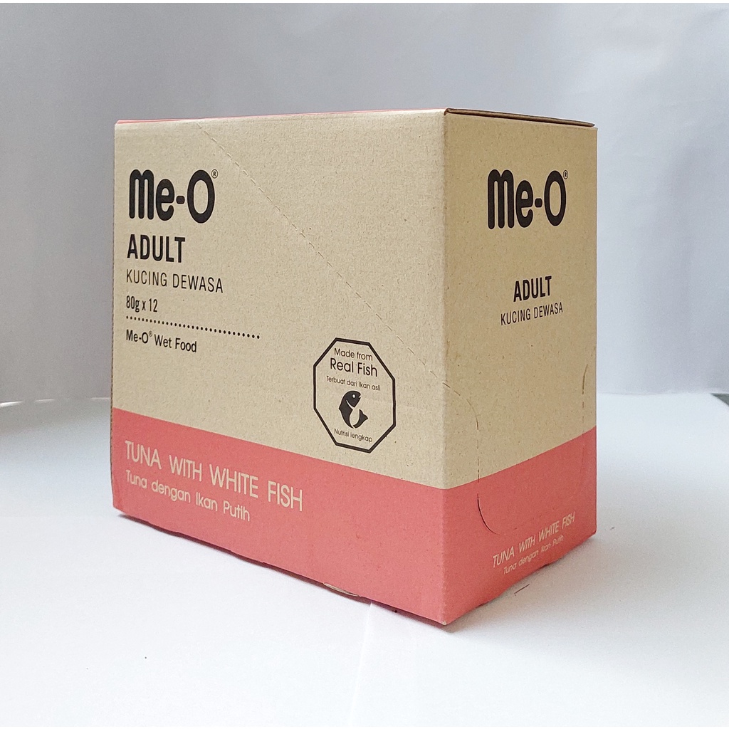 Jual ME-O pouch meo 80 gr sashet makanan kucing basah wet cat food ...