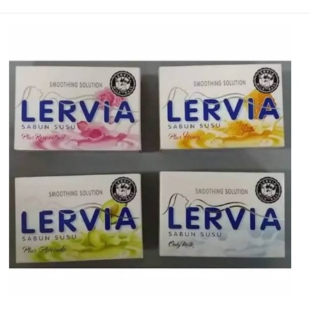 Jual Lervia Sabun Mandi Susu 90g Harga Satuan | Luna.On | Shopee Indonesia