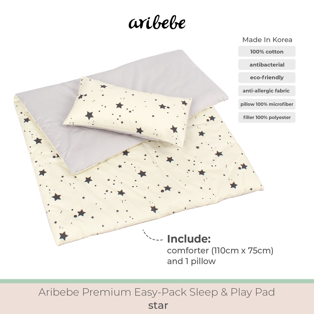 Jual Aribebe Korea Premium Cuddle Set (Microfiber Blanket & Fluffy ...