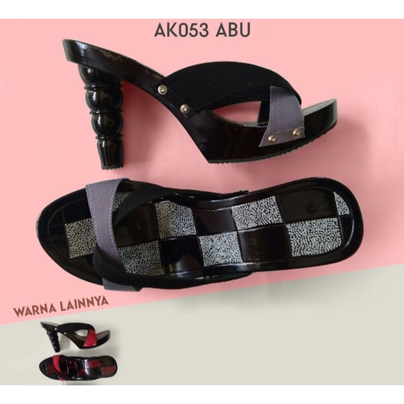 Jual SANDAL KELOM GEULIS KHAS TASIKMALAYA HAK 10CM/WEDGES CANTIK ...