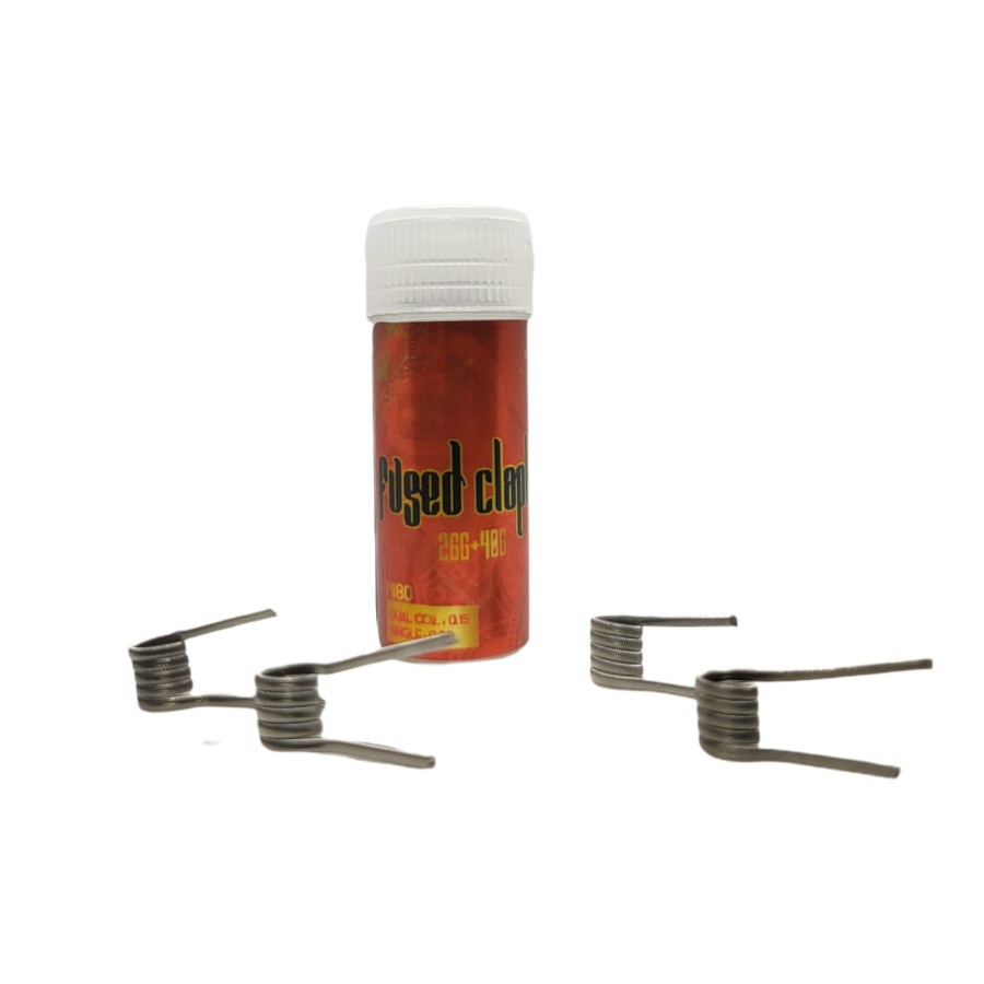 Jual Coil Gear (4 pcs) FUSED CLAPTON Ni80 26+40 CoilGear - Coil RDA RTA ...