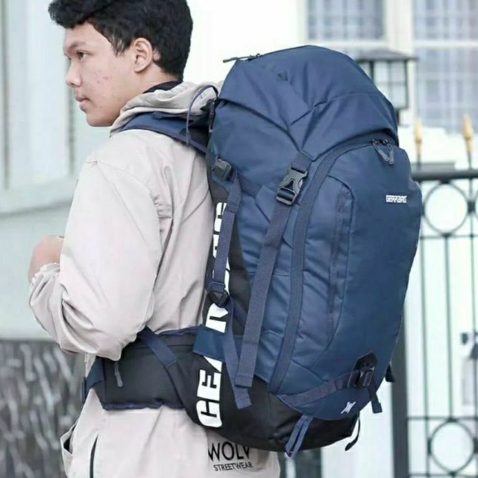 Jual Tas ransel gunung waterproof kapasitas 50 L-Tas carrier-Tas mudik ...