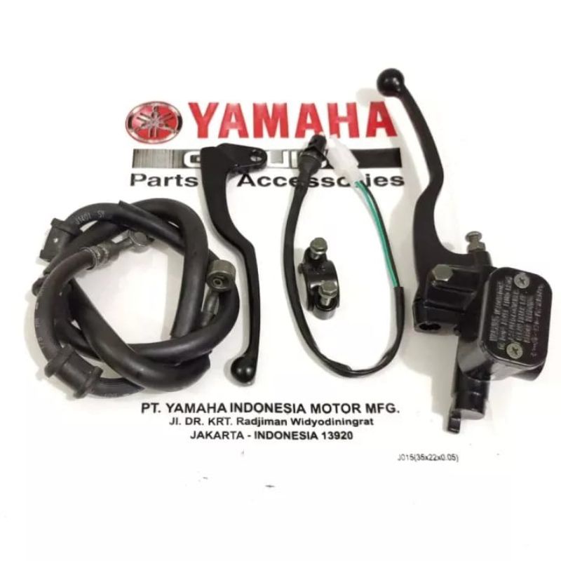Jual selang rem+hendel kopling+master rem set depan Yamaha fizr ...