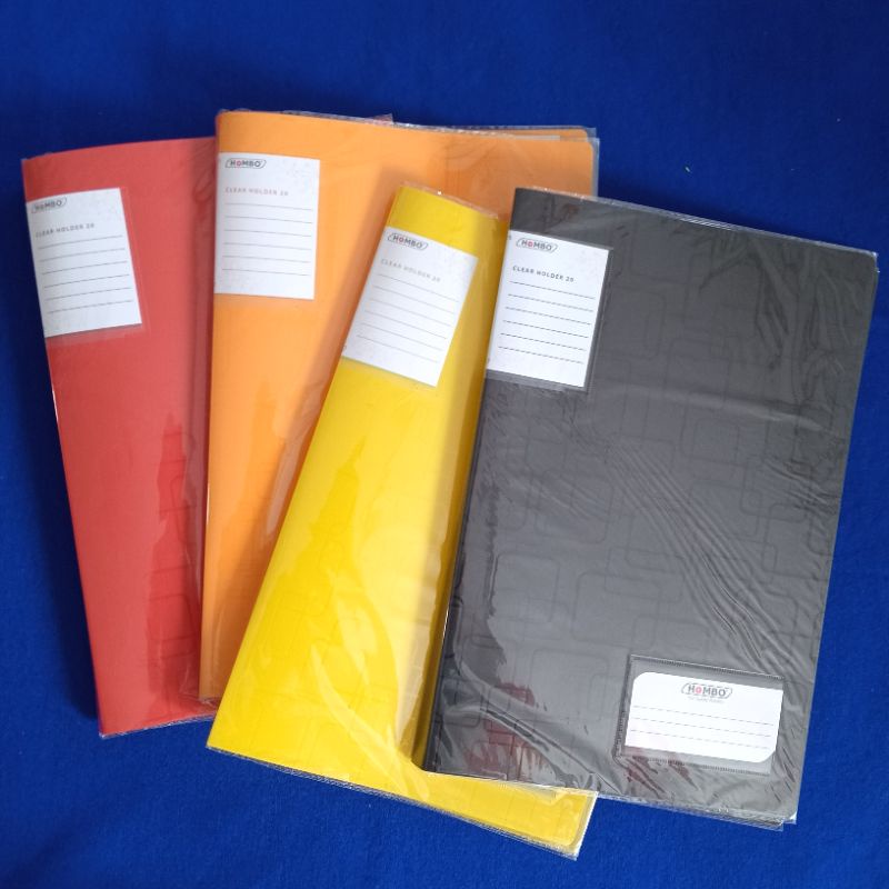 Jual Clear Folder/File Dokumen Hombo (Isi 20 lembar) | Shopee Indonesia