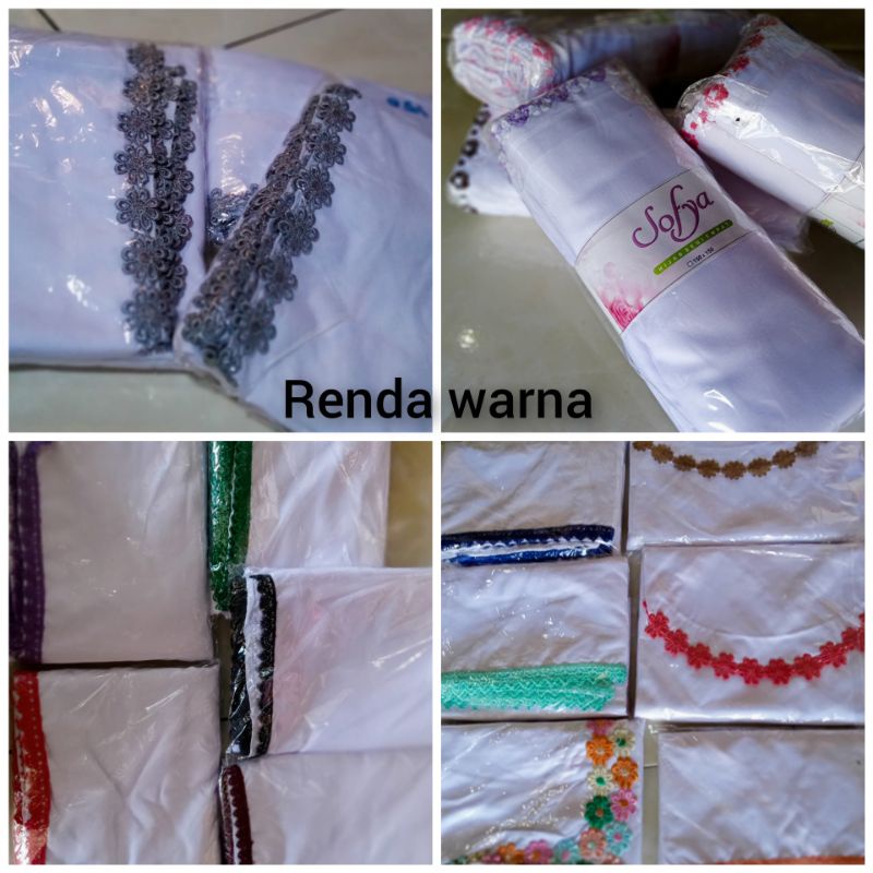 Jual JILBAB RENDA WARNA / JILBAB SANTRI / JILBAB HARIAN GONTOR | Shopee ...