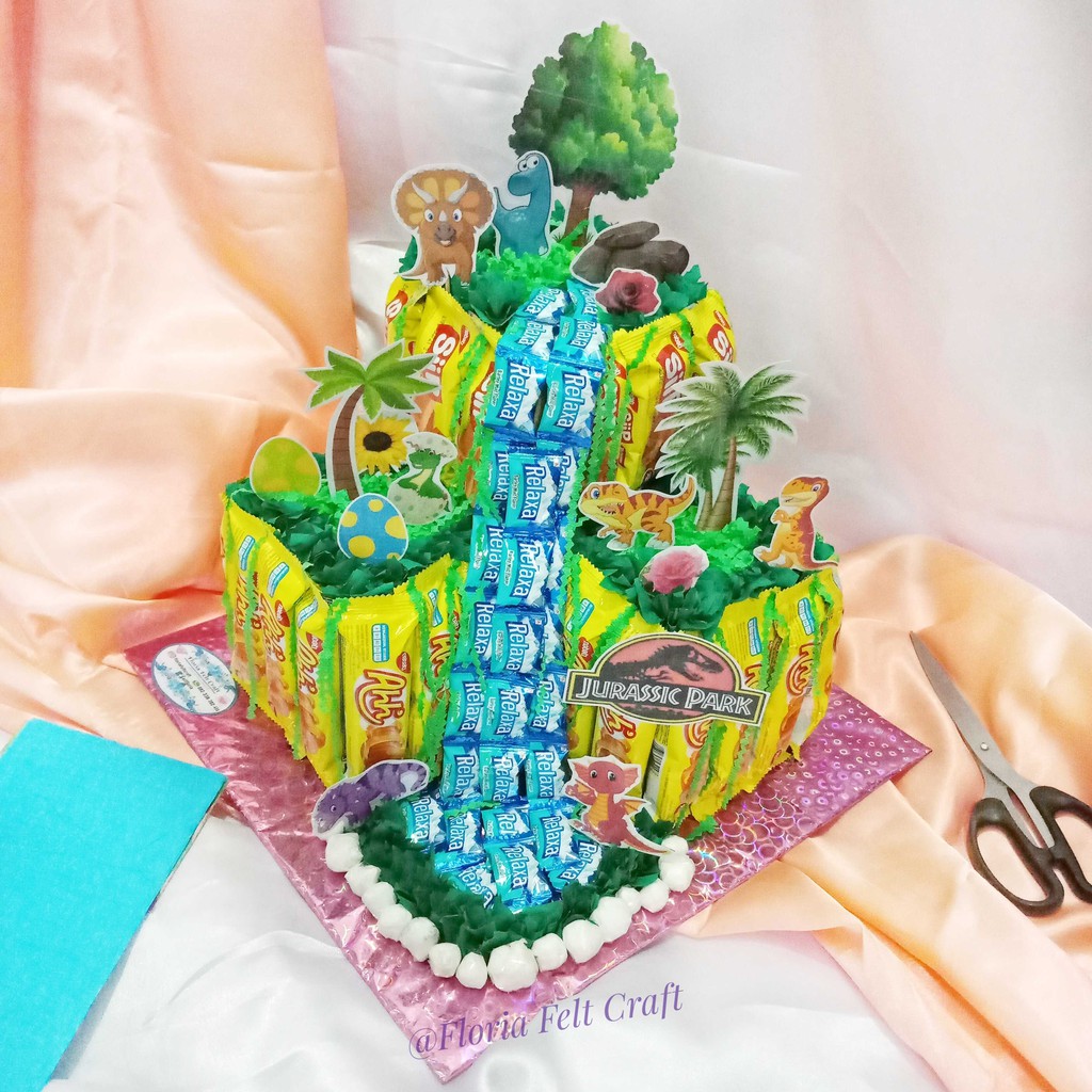 Jual Snack Tart/ Snack Cake / Kue Ulang Tahun / Snack Tower / Buket ...