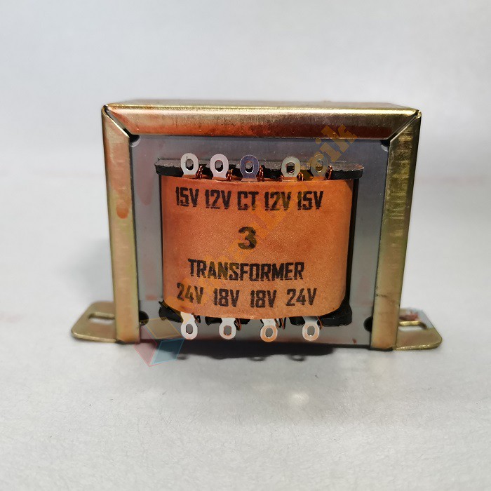 Jual Trafo CT 3A Ampere CT - 12V / 15V / 18V / 24V Primer Sekunder ...