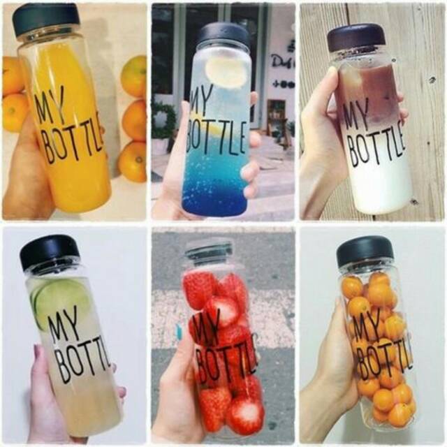 Jual My bootle infused water botol minum dari plastik botol jus ...