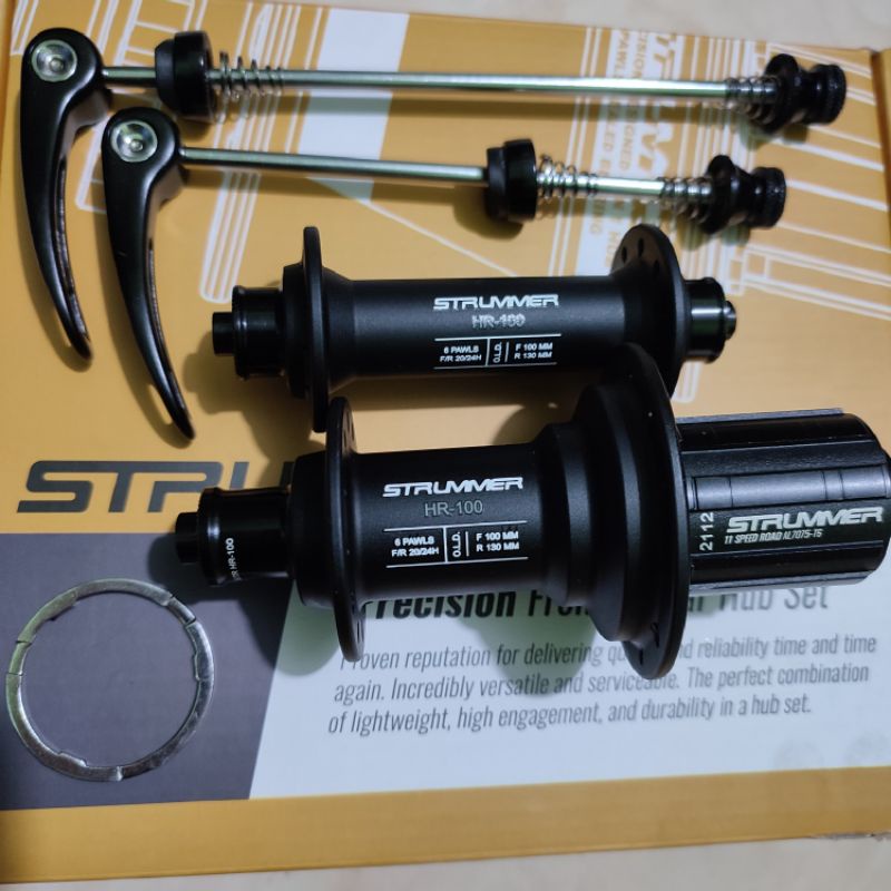 Jual Hub strummer hr100 20 24 hole - hub lubang 20/24h - hub lubang 20 ...