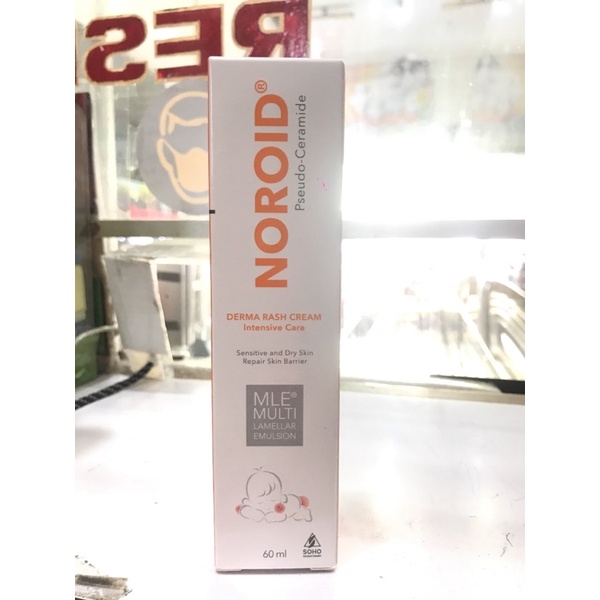 Jual Noroid Derma Rash Cream 60 ml -Cocok untuk kulit senstive dan ...