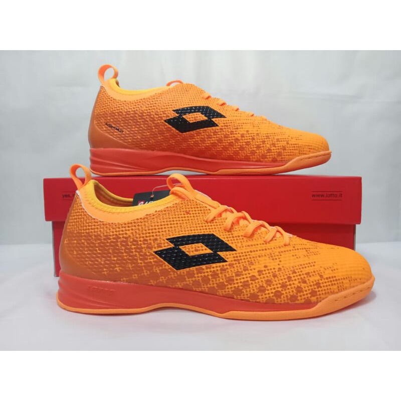 Jual sepatu futsal lotto SPARK IN beat Orange Ready [ L01040004 ...