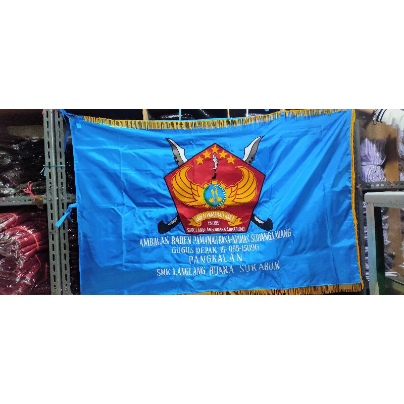 Jual custom bendera Panji/bendera pusaka//bendera ambalan | Shopee ...
