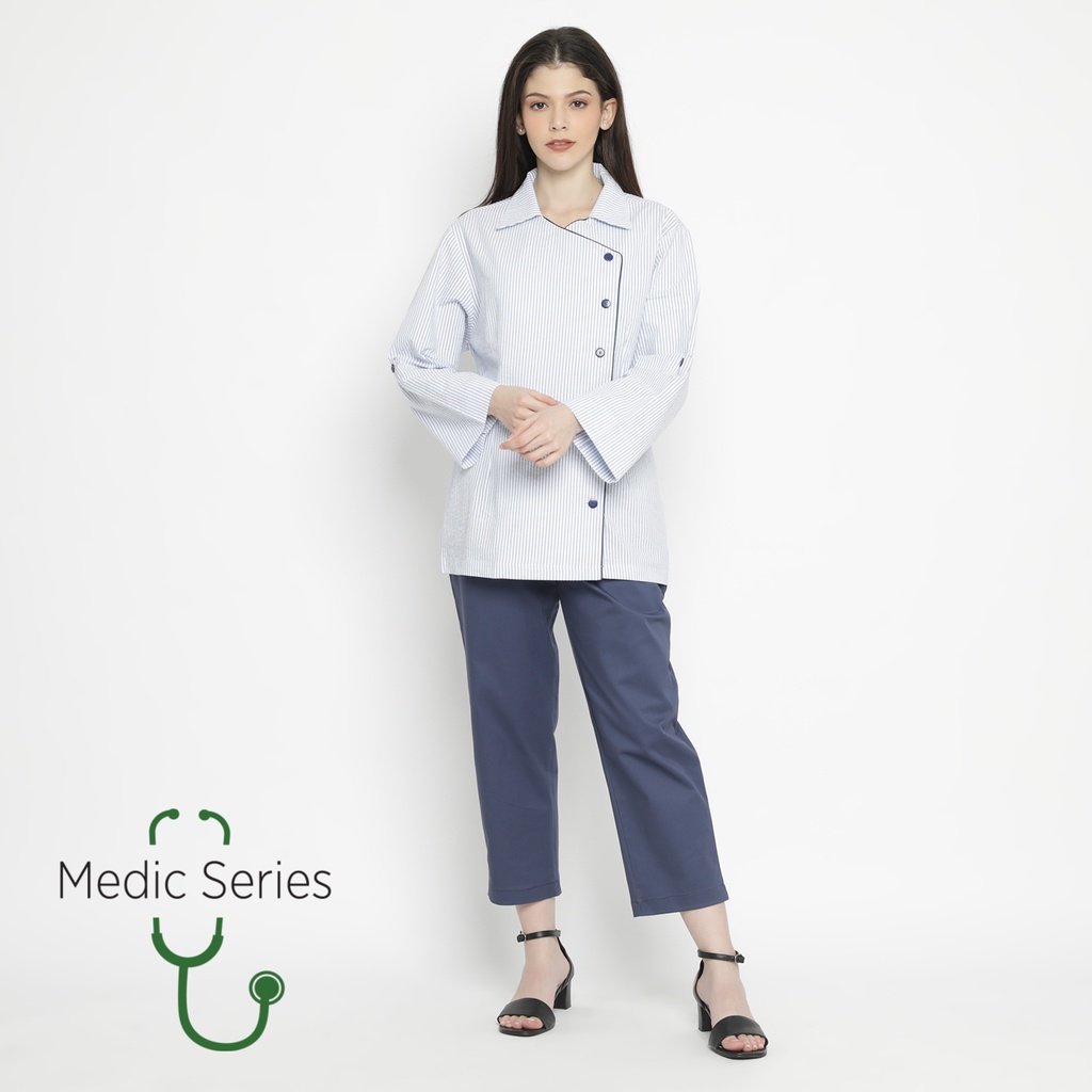 Jual Medic Series Cera Series Seragam Suster - Biru | Shopee Indonesia