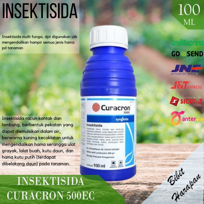 Jual Curacron 500EC Insektisida Obat Pembasmi Hama Kutu Putih Obat ...