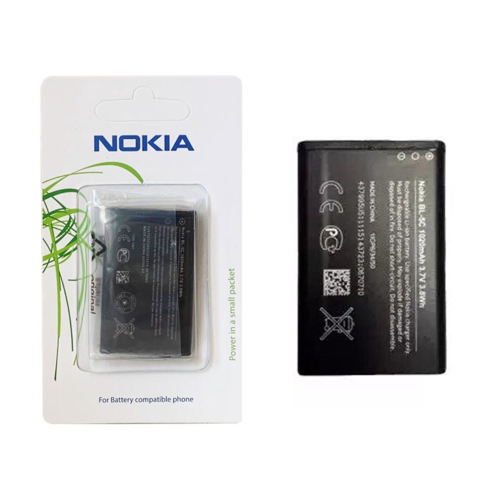 Jual BATTERY/BATERAI OC NOKIA BL 4C/BL5C - BL 4C - BATRE HP BARU MURAH - OKKO ACCECORIS | Shopee ...