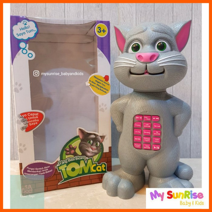 Jual UKURAN BESAR Talking Tom Cat Mainan Animal TOM CAT | Shopee Indonesia