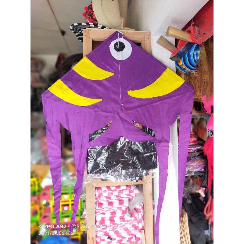 Jual layangan kain / layangan hias / layangan pocong / layangan ...