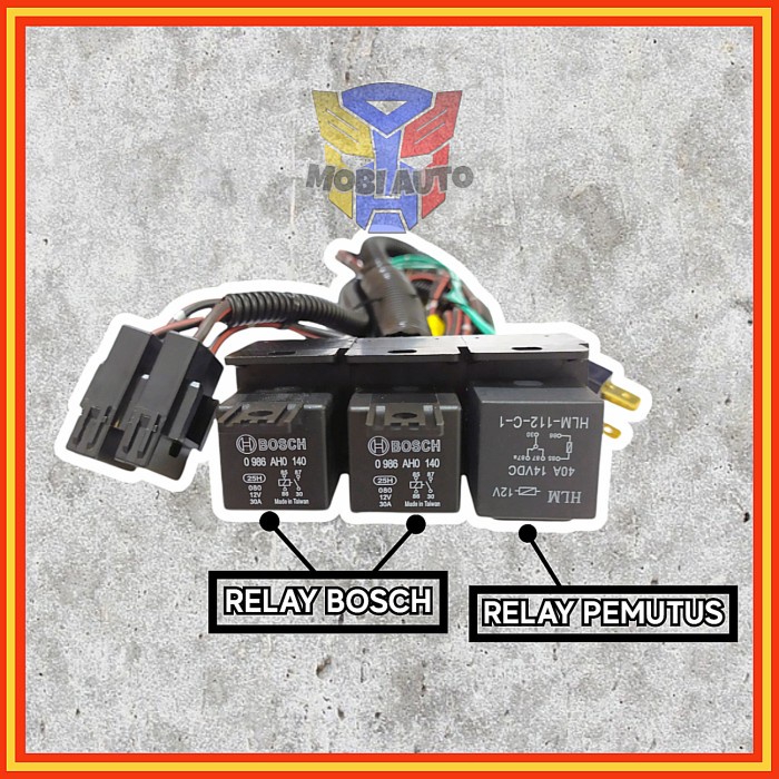 Jual Kabel Relay Set Bosch Lampu H4 Mobil | Shopee Indonesia