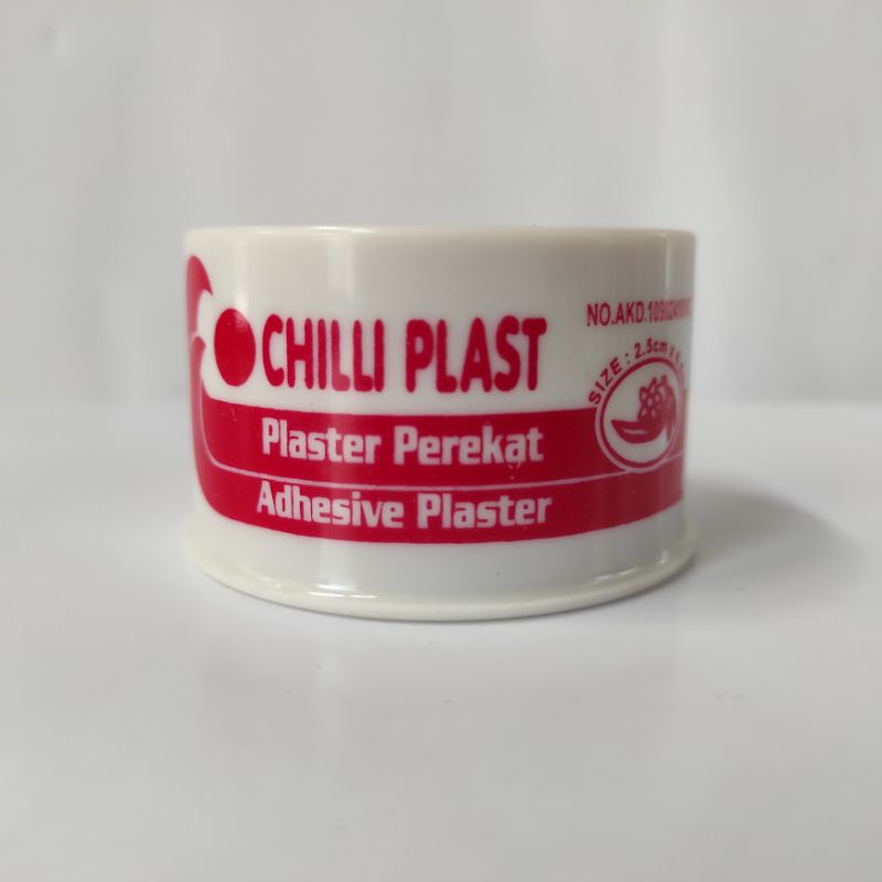 Jual Plester chilli plast 2,5cm, 5cm, 7,5cm/ plester coklat lebar ...