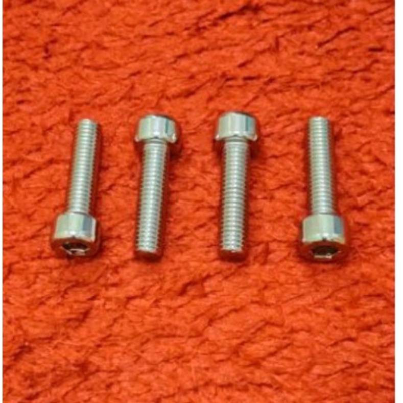 Jual baut L spion vespa drat kiri / baut ulir kiri ukuran 12 / aksesoris vespa | Shopee Indonesia