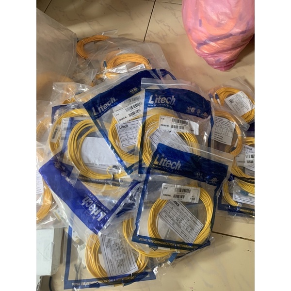 Jual PATCH CORE / PATCHCORD SC/UPC - LC/UPC FIBER OPTIC PANJANG 15 ...