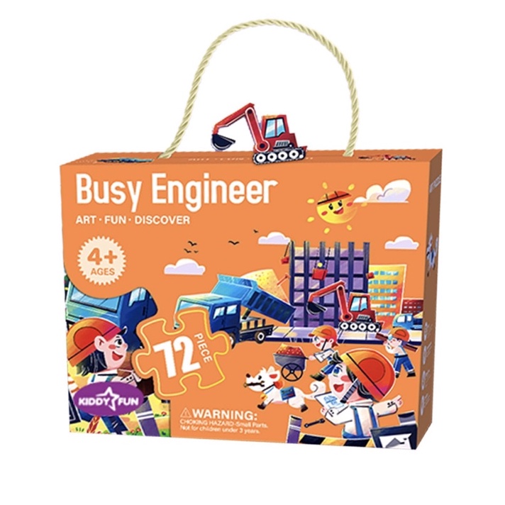 Jual Kiddy Fun Busy Engineer Puzzle | Shopee Indonesia