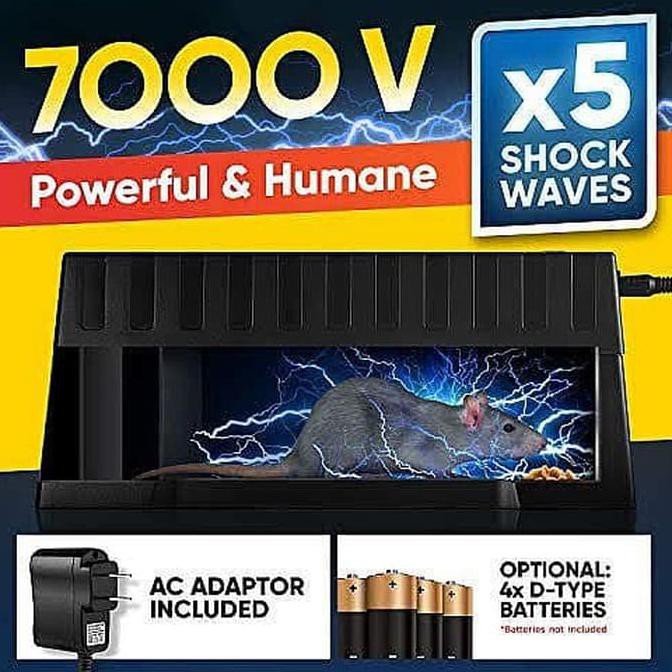 Jual Paling Dicari] Perangkap / Pembunuh Tikus Dengan Setrum Listrik ...