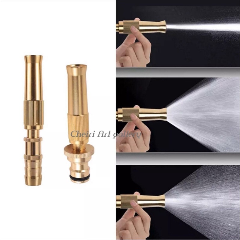 Jual Semprotan Air Lurus Kuningan 5/8 inch /Kepala Semprotan Selang Air ...