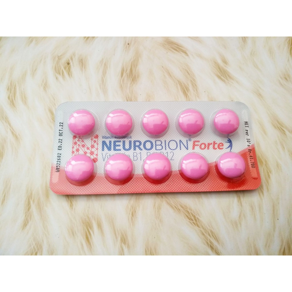 Jual Neurobion Forte Vitamin Neurotropik | Shopee Indonesia